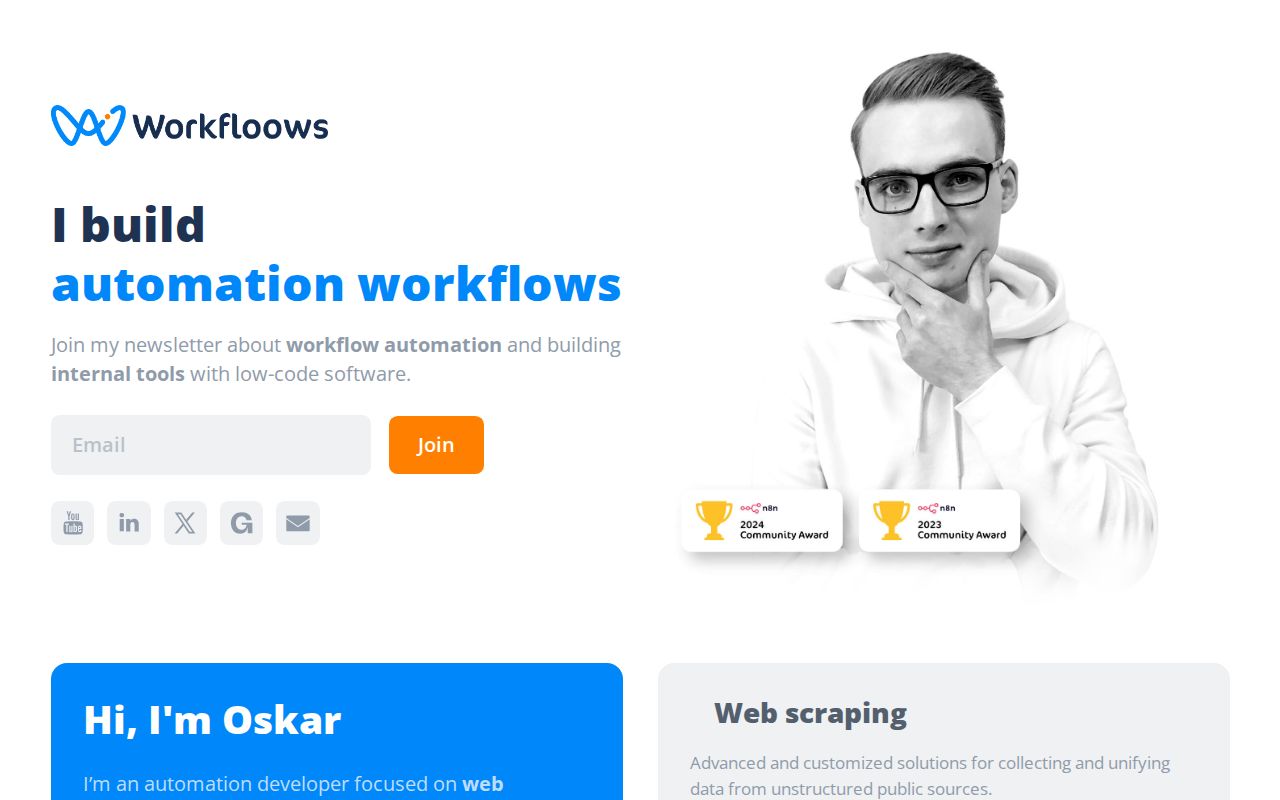 Workfloows - low-code automation newsletter